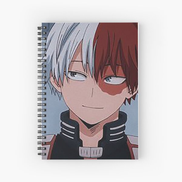 "Shoto Todoroki MHA" Spiral Notebook for Sale by EloiseFario | Redbubble
