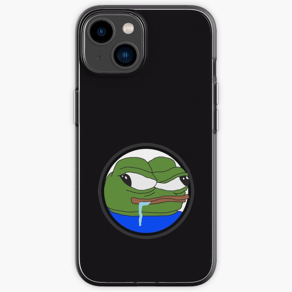 "PepeTheFrog Apu Apustaja drooling saliva from mouth crazy look ...