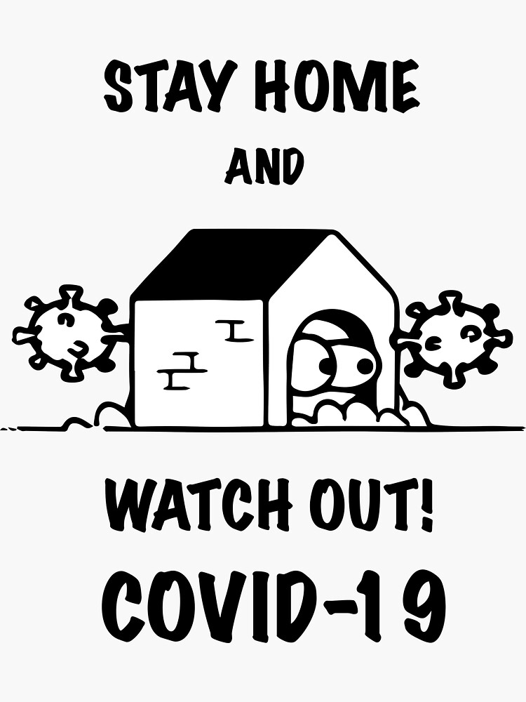 "Watch Out!" Sticker for Sale by theUNLt8 | Redbubble