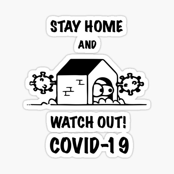 "Watch Out!" Sticker for Sale by theUNLt8 | Redbubble