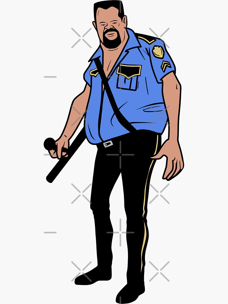 "The boss man" Sticker for Sale by PEArt | Redbubble