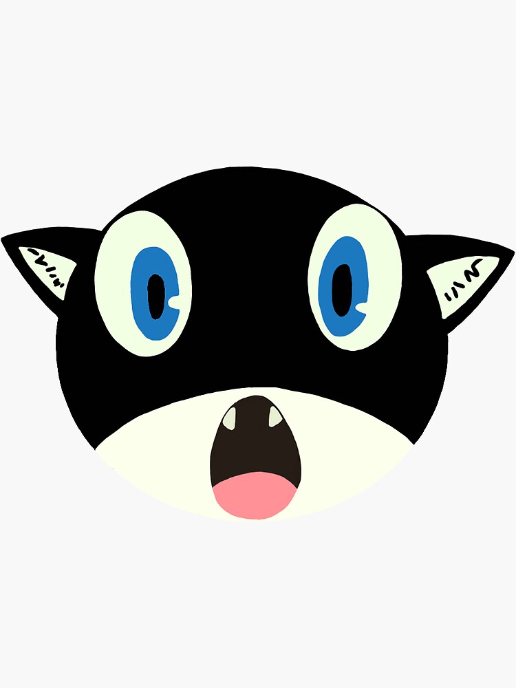 "Persona 5 Royal - Morgana Face Surprised" Sticker for Sale by Who ...