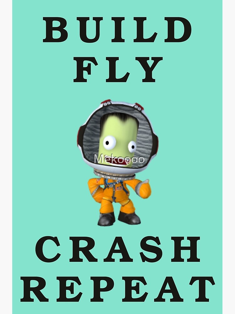 "build fly crash repeat , Kerbal space program , Kerbals , kids cartoon ...