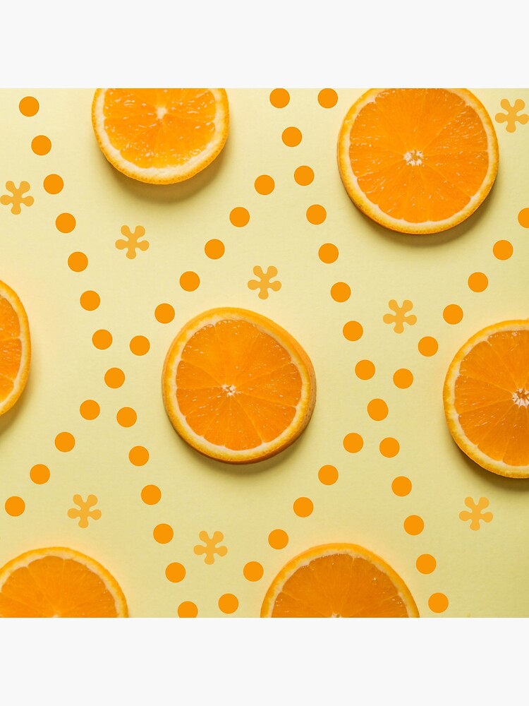 "Orange split" Poster by Alina-Vacevici | Redbubble