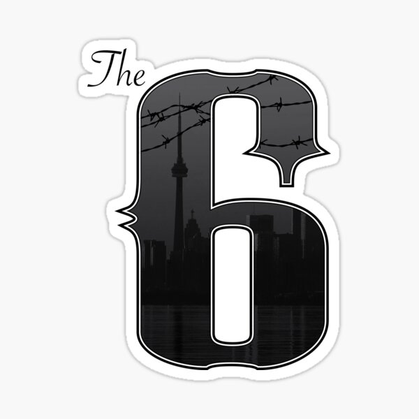 "The Six - City of Toronto, Ontario, Canada" Sticker for Sale by ...