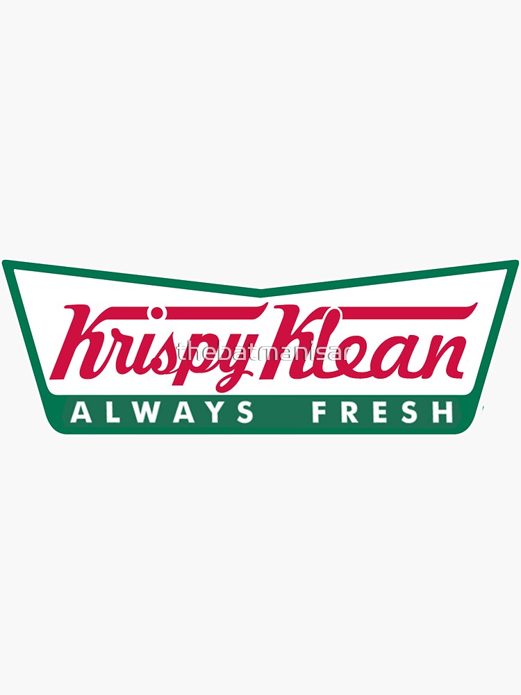 "Krispy Klean" Sticker for Sale by thebatmanisar | Redbubble
