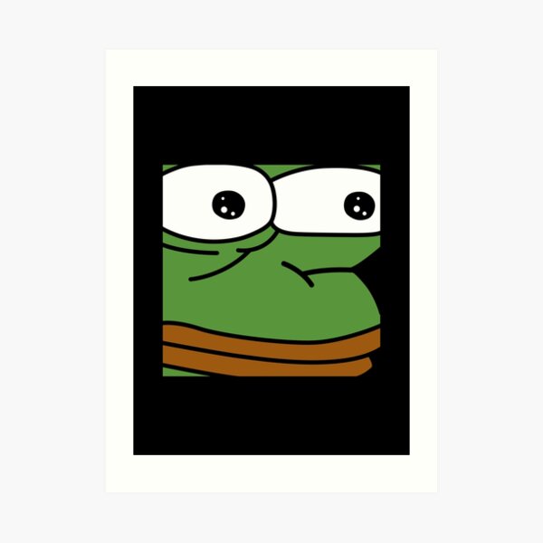 "MonkaW Emote High Quality" Art Print for Sale by SimplyNewDesign ...