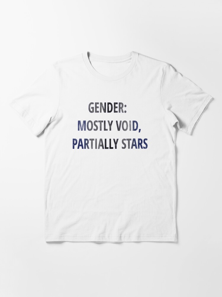 "Gendervoid" T-shirt for Sale by shaneisadragon | Redbubble ...