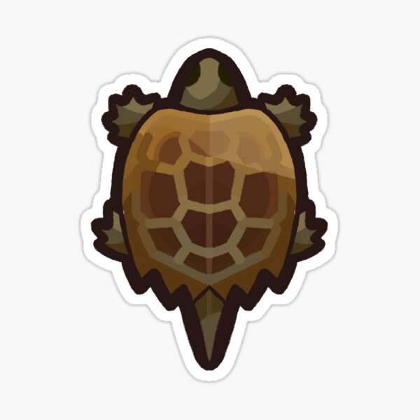 "Snapping Turtle" Sticker for Sale by phlinxtheartist | Redbubble