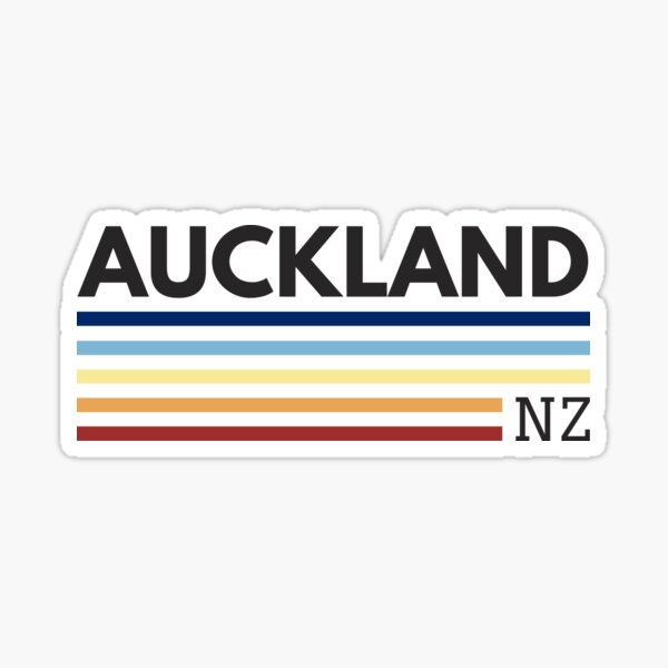 "Auckland New Zealand" Sticker by Taumaturgo | Redbubble