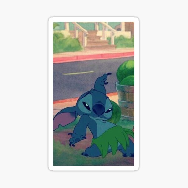 "Iconic stitch " Sticker for Sale by hollyrogers | Redbubble