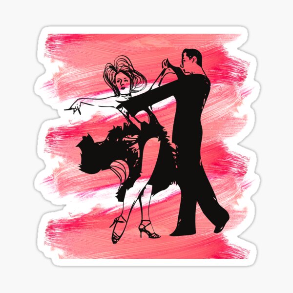 "Tango Dance" Sticker by corralmontana | Redbubble