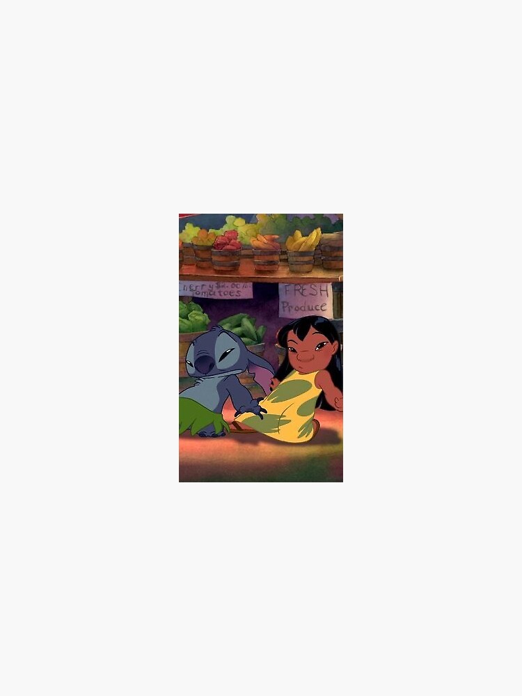 "iconic lilo and stitch duo" Sticker for Sale by hollyrogers | Redbubble