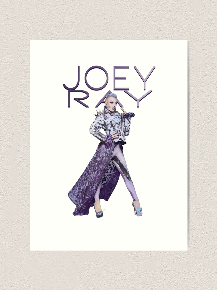 "JOEY RAY" Art Print for Sale by shantaysashay | Redbubble