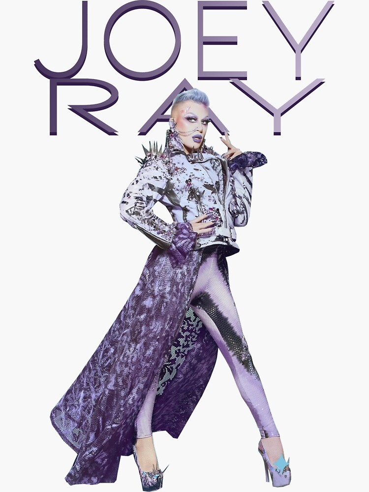 "JOEY RAY" Sticker for Sale by shantaysashay | Redbubble