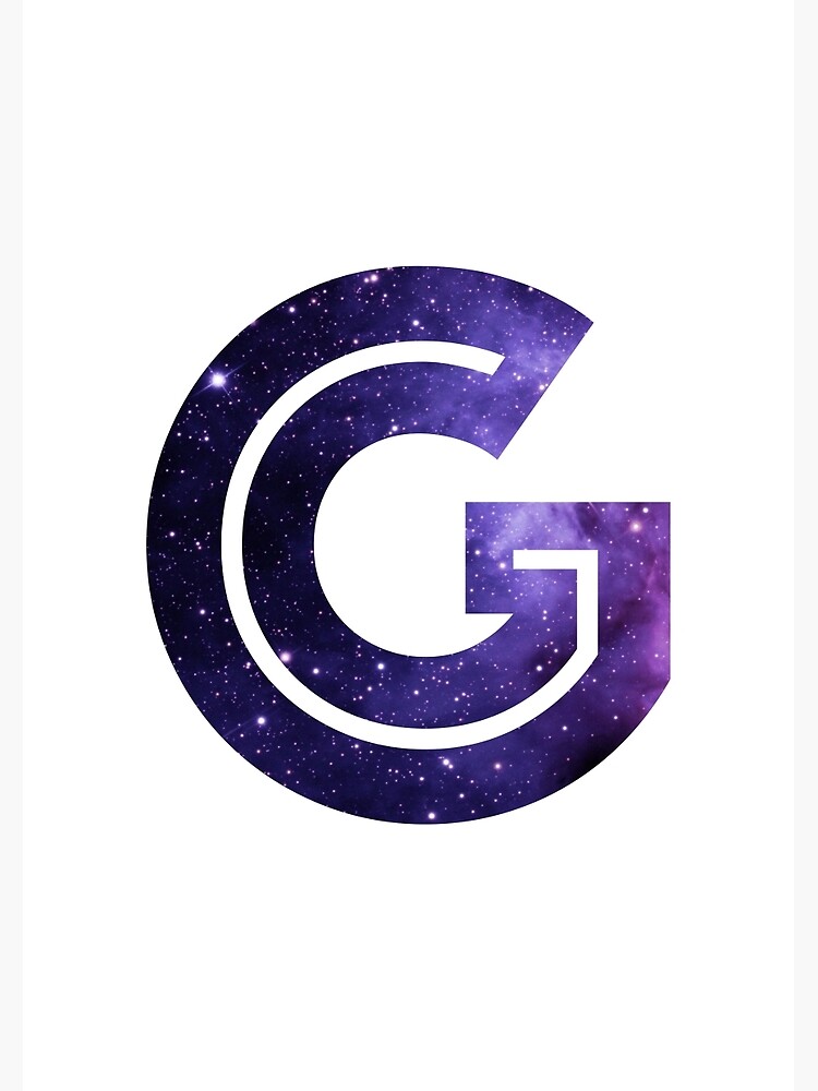 "The Letter G - Space" Poster by alphamike | Redbubble