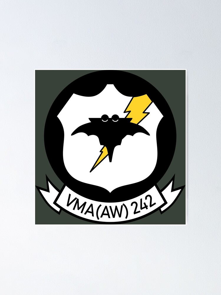 "VMFA-242 / VMA(AW)-242" Poster for Sale by Yeaha | Redbubble