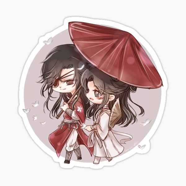 "TGCF Xie Lian Chibi 2" Sticker for Sale by Caroline-Robin | Redbubble