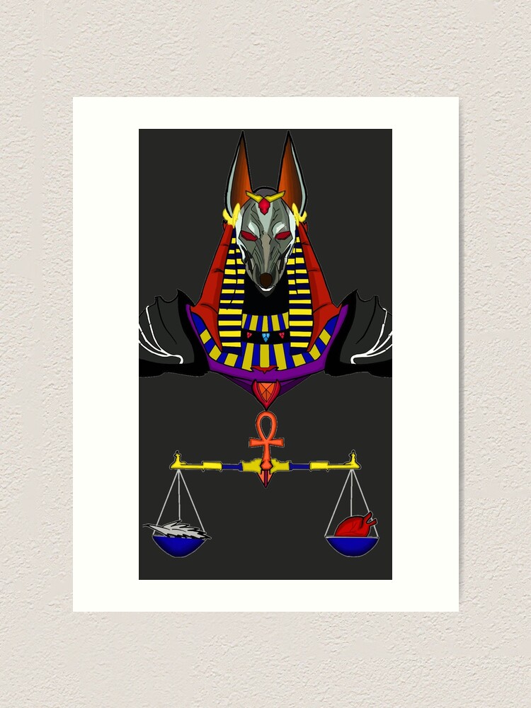 "King anubis scale" Art Print for Sale by megojamal | Redbubble
