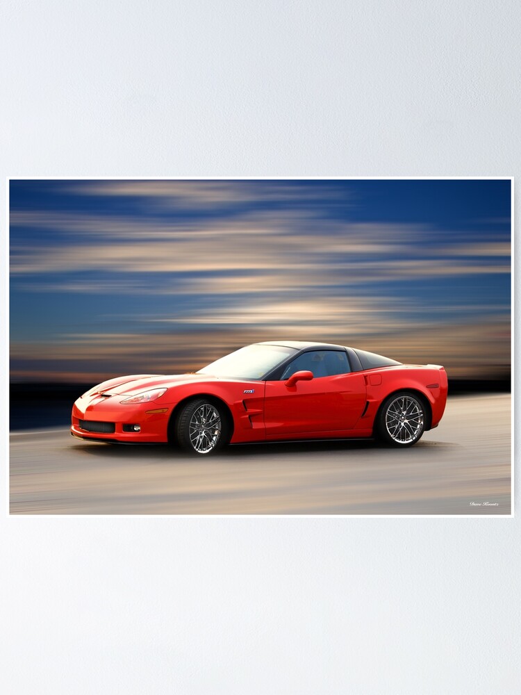 "Chevrolet C6 Corvette ZR1 Coupe" Poster for Sale by DaveKoontz | Redbubble