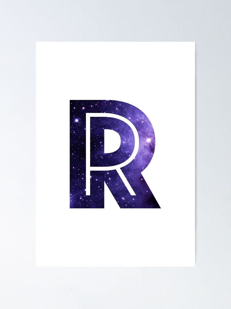 "The Letter R - Space" Poster by alphamike | Redbubble