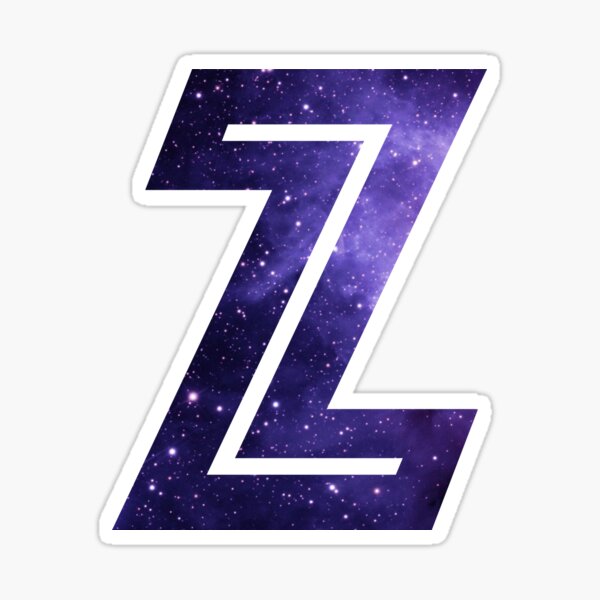 "The Letter Z - Space" Sticker by alphamike | Redbubble