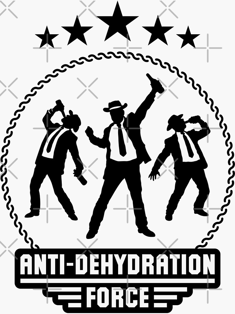 "Anti-Dehydration Force (Beer Drinking Team)" Sticker for Sale by ...