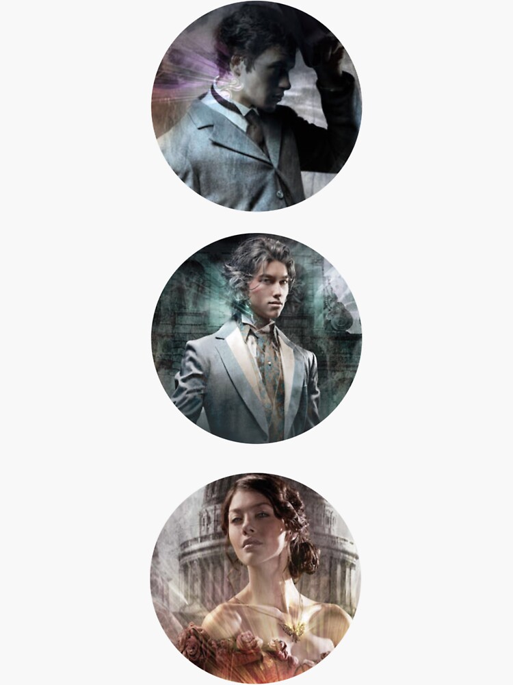 "The Infernal Devices Book Covers" Sticker for Sale by allisonsmoot ...