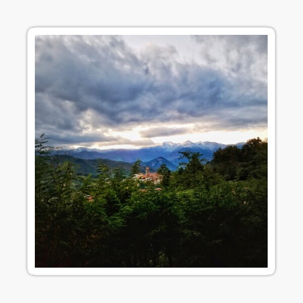 "Pyrenees " Sticker by Mounna | Redbubble