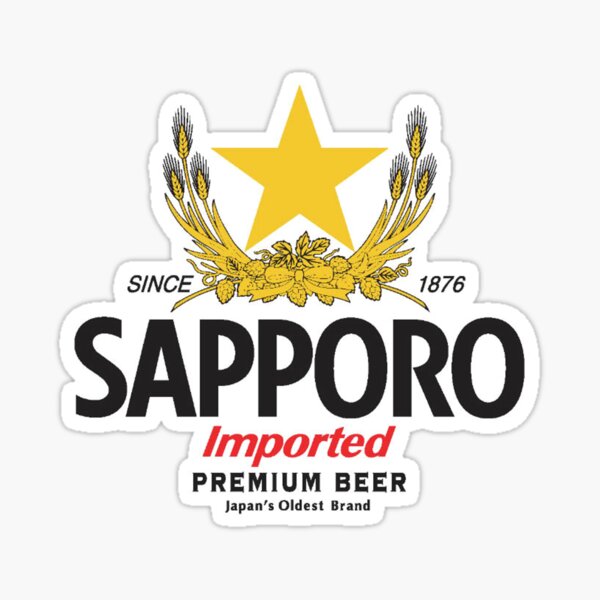 "Sapporo" Sticker for Sale by Trousers316 | Redbubble