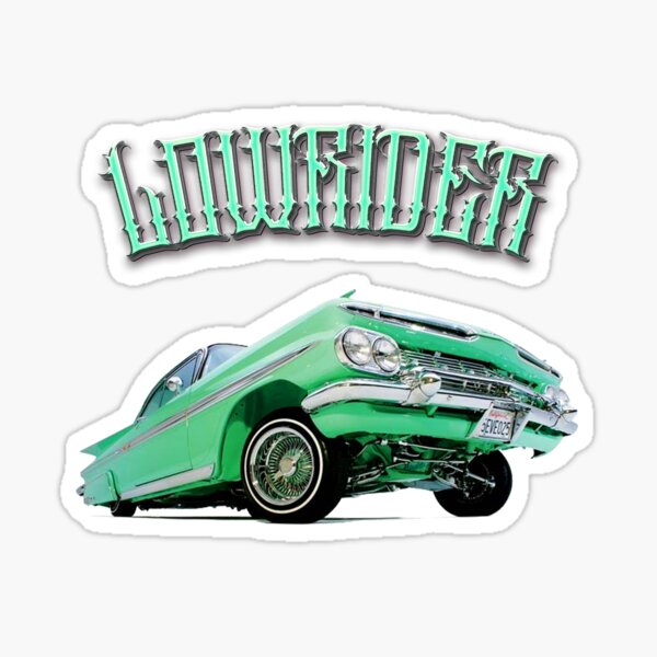 "Lowrider" Sticker by angus77ok | Redbubble