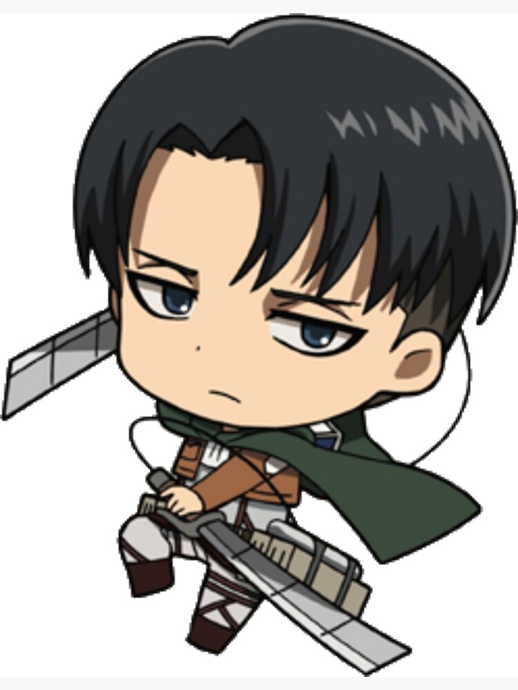 "Levi Ackerman Chibi" Poster by AnimeWorldz | Redbubble