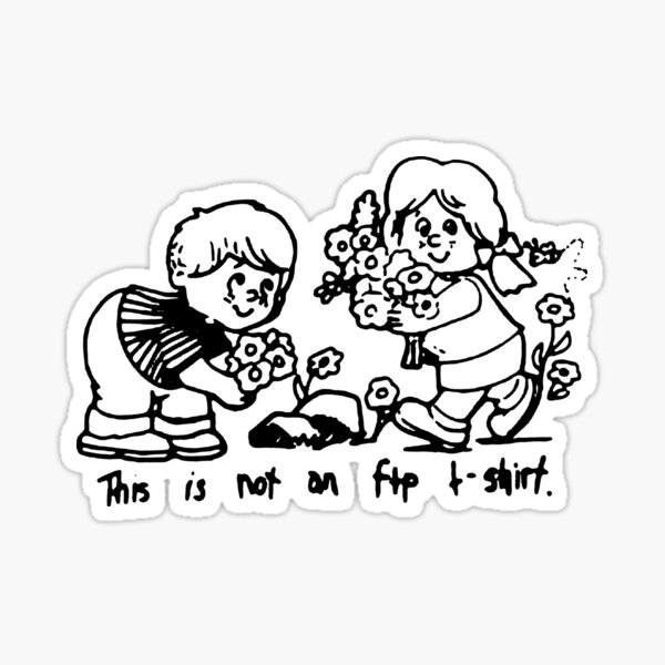 "FTP Kids 2" Sticker by IntrovertsArt01 | Redbubble