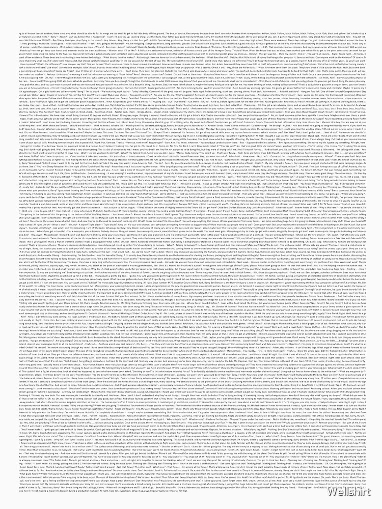 "Bee Movie Script" Essential T-Shirt for Sale by Wellshirt | Redbubble