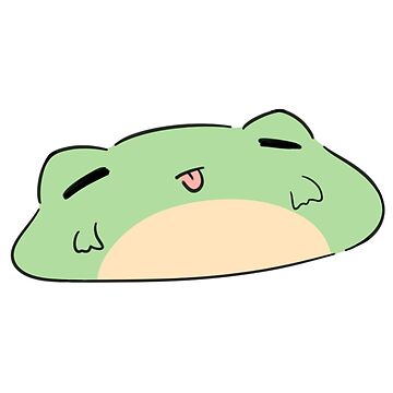 "Squishy frog sticker" Sticker for Sale by nichoe-val | Redbubble