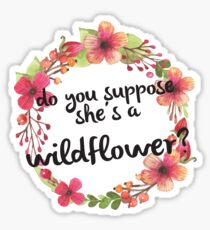 Wildflower: Stickers | Redbubble