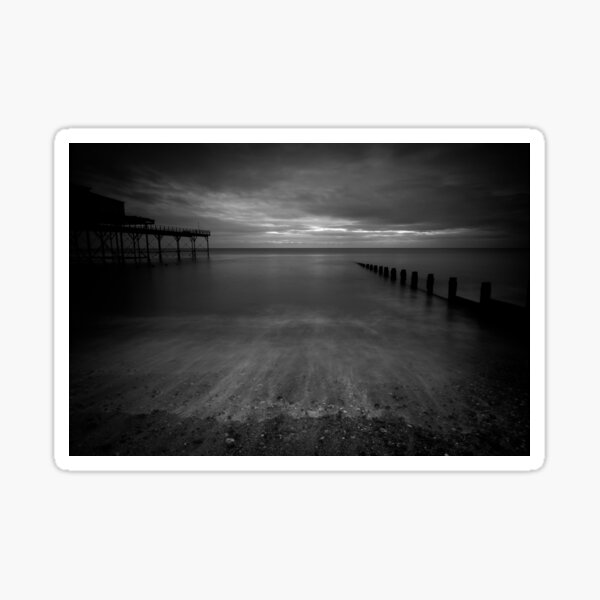 "Pier" Sticker by dagabhriel | Redbubble