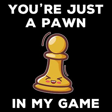 "Kawaii cute chess pieces gifts for chess players Quote Pun" Sticker ...