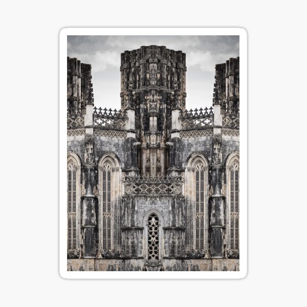 "Vintage Architectural Structure" Sticker by perkinsdesigns | Redbubble