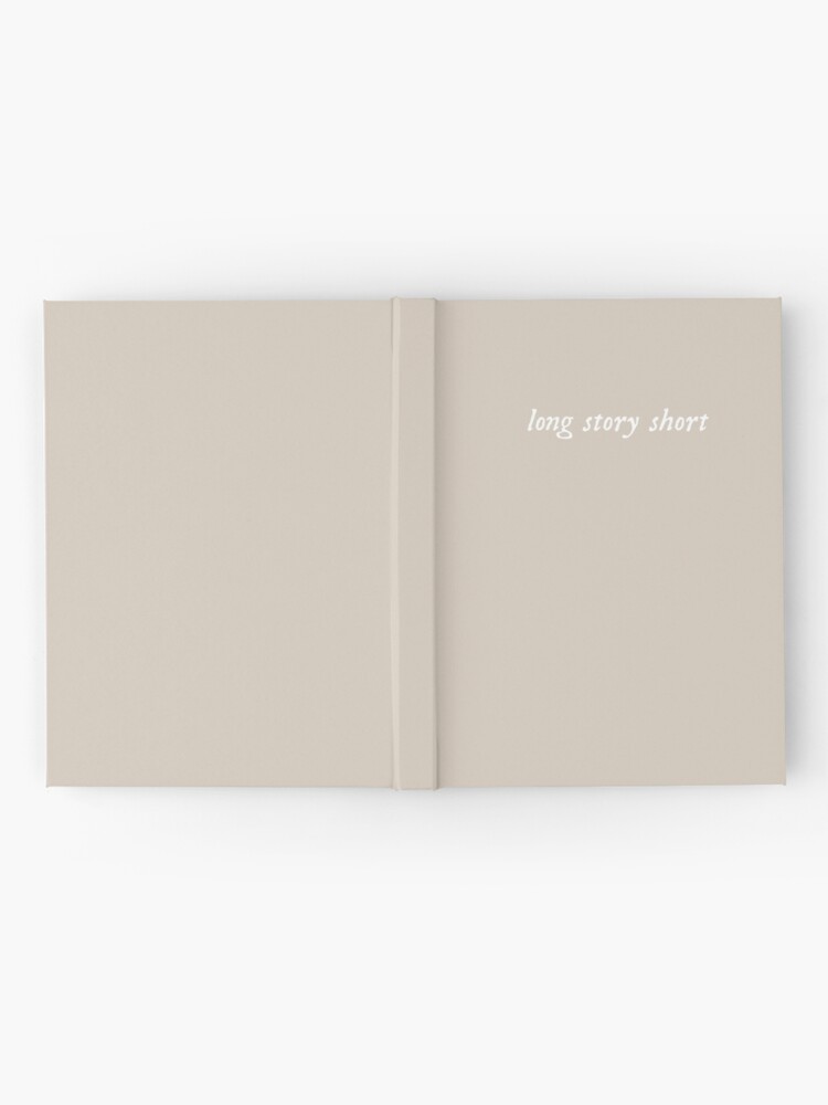 "Long story short: evermore taylor swift" Hardcover Journal for Sale by ...