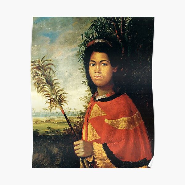 "Princess Nahienaena" Poster for Sale by GPam | Redbubble