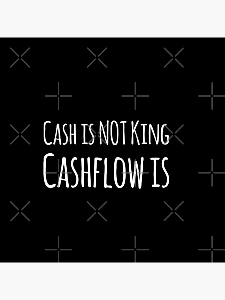 "Cash is Not King Designs" Poster by MDAccount | Redbubble