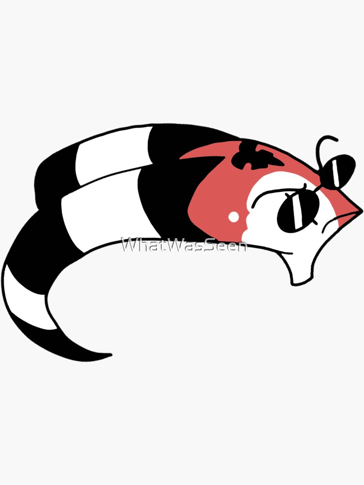 "Helluva Boss - Blitzo" Sticker von WhatWasSeen | Redbubble