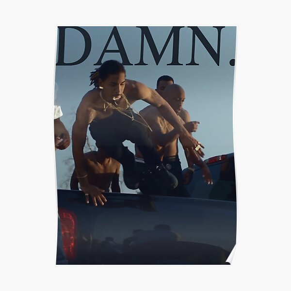 "DAMN. - Kendrick Lamar Poster 13" Poster for Sale by I-C-U | Redbubble