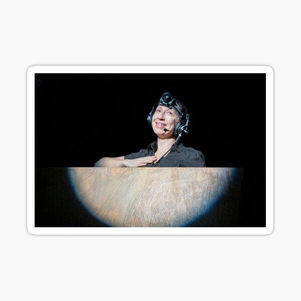 "Pen15 Anna as stage manager " Sticker for Sale by TheShowShop | Redbubble