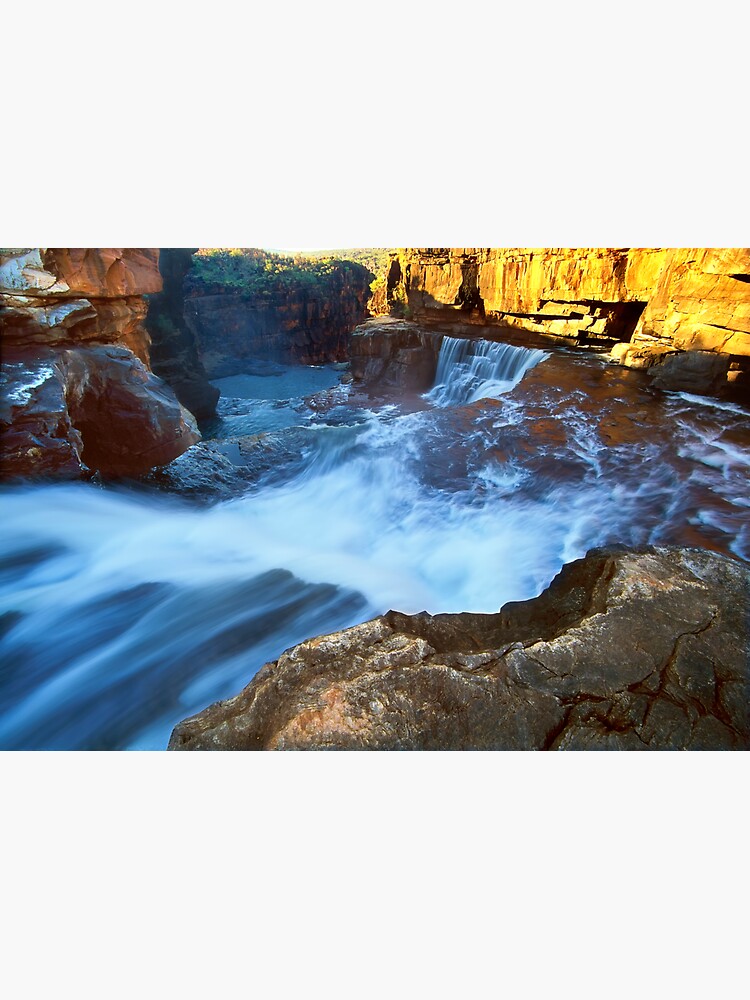 "Top of Mitchell Falls" Sticker by kevinmcgennan | Redbubble