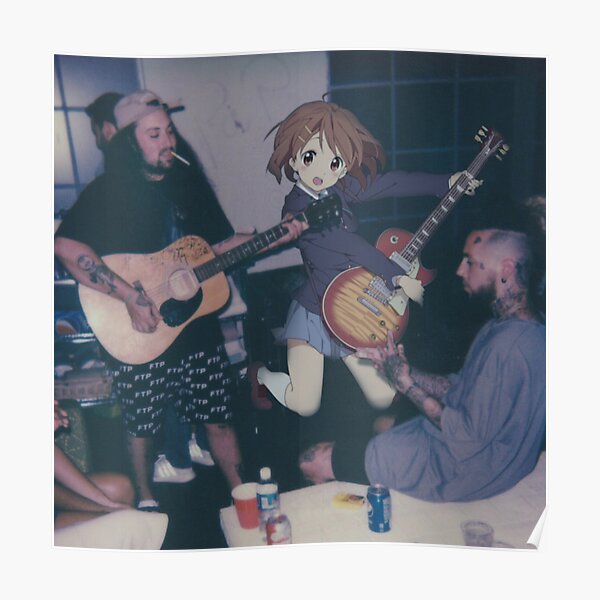 Póster «Ruby, Scrim y Yui de Suicideboys de K-on haciendo música juntos ...