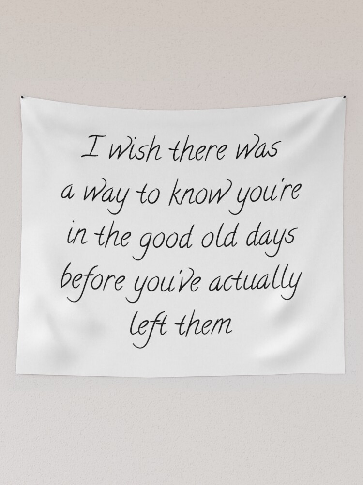 "good old days script" Tapestry for Sale by Missy413 | Redbubble