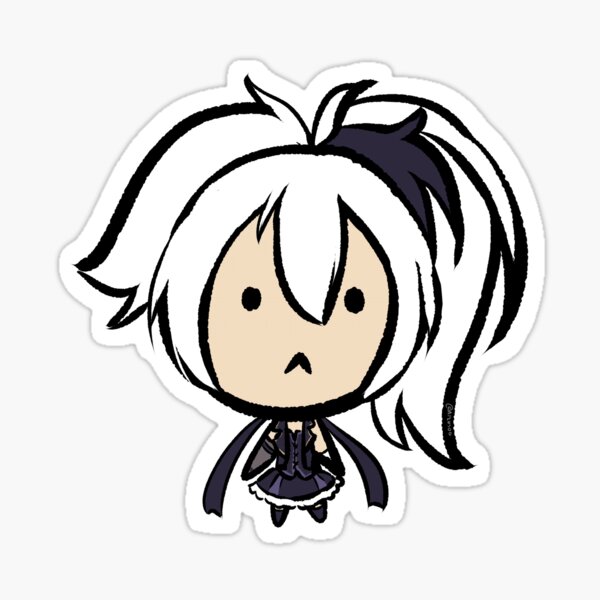 "VOCALOID v flower V3" Sticker by aplusod | Redbubble