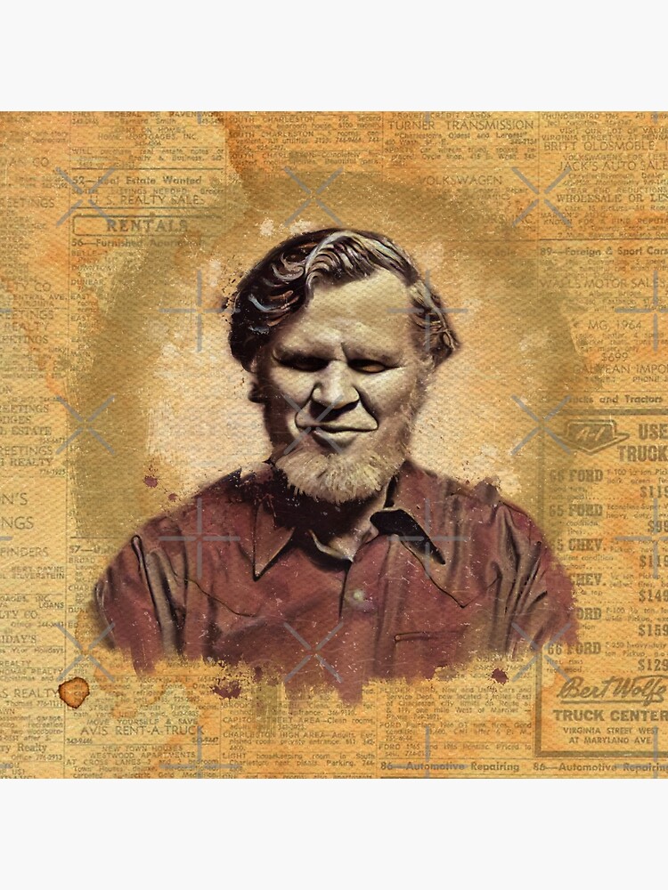 "DOC WATSON " Poster by Chrisjeffries24 | Redbubble